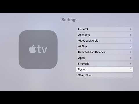 Update & Auto Update Software on Apple TV