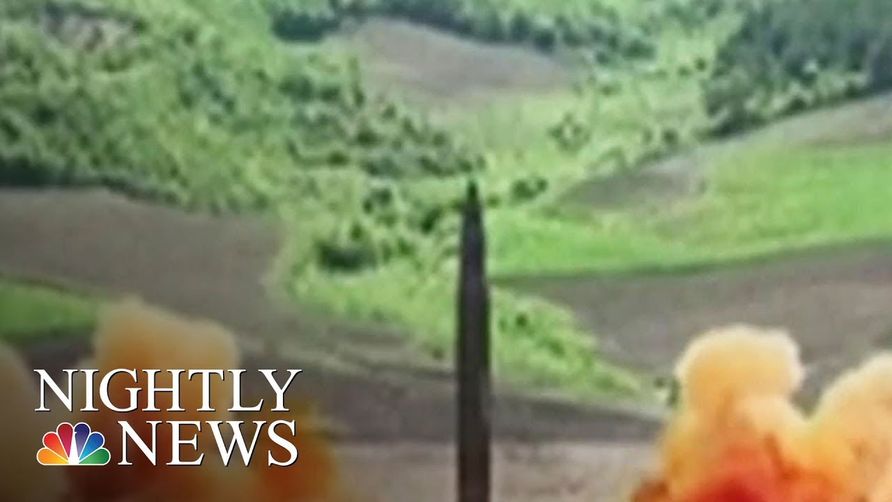 North Korea Could Launch Another Missile This Weekend | NBC Nightly News