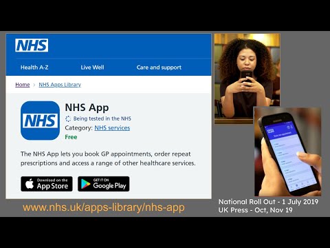 Have you tried the NHS App?