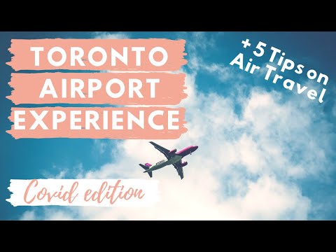 What's it like at Toronto Airport & Lounge during COVID? | 5 Tips on Flying | Nov 2020