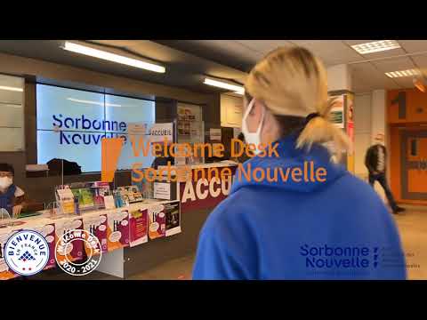 Welcome Desk Sorbonne Nouvelle