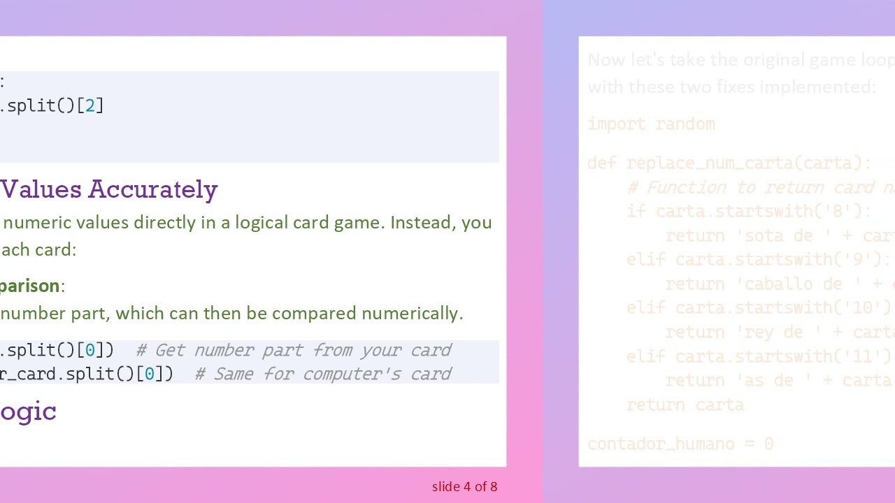 How to Determine the Right Winner in a Card Game Using Python