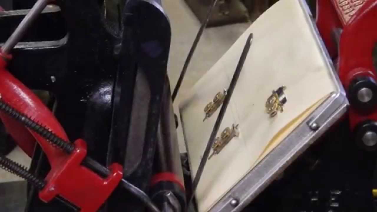 Julie's Press - 5/6 - Setting Gauge Pins - Megill Double Grip Gauges