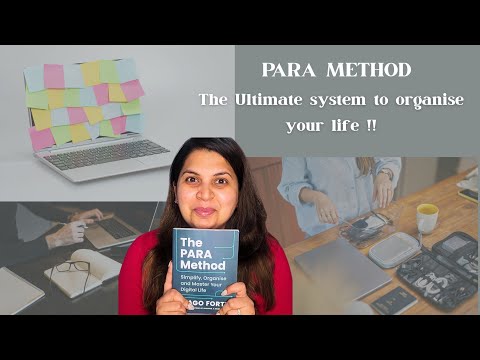 ULTIMATE GUIDE to MASTER Life Organization with the PARA Method by Tiago Forte #organizeyourlife