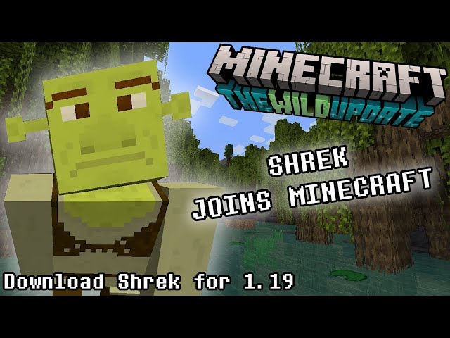 The BEST SHREK Pack!!! 1.19 (Java Edition) Minecraft Texture Pack