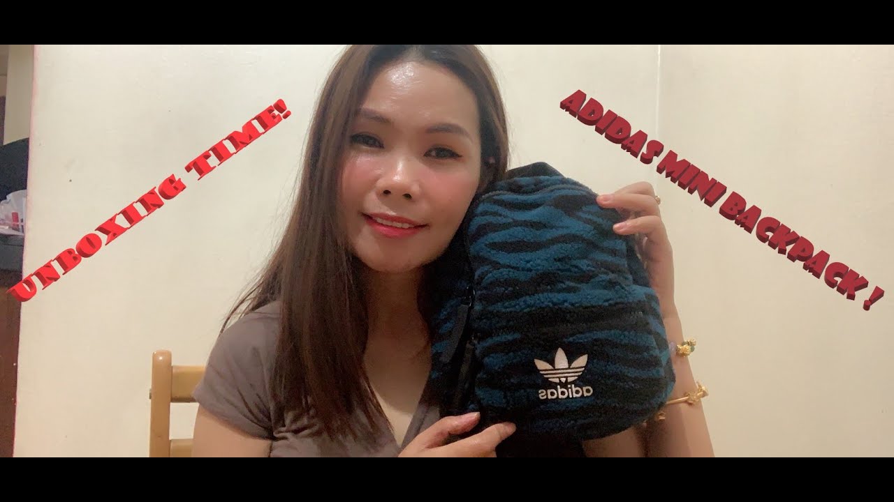 Adidas Mini Backpack Teddy Unboxing!!