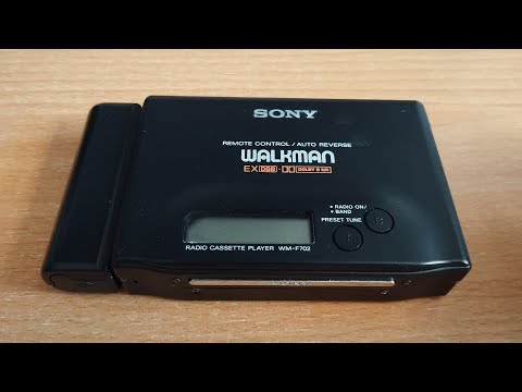 Sony WM F702 1989 - Sony Walkman radio Cassette player WM | Reverb