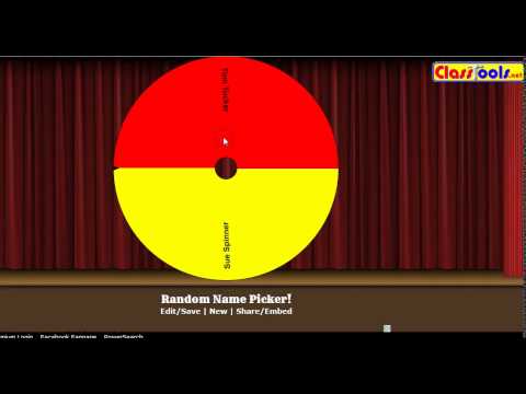 Random Name Picker Spin the wheel to increase student engagement
