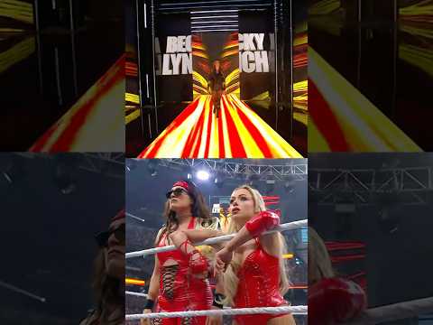 Raquel Rodriguez and Liv Morgan couldn’t believe their eyes 😱 #WrestleMania