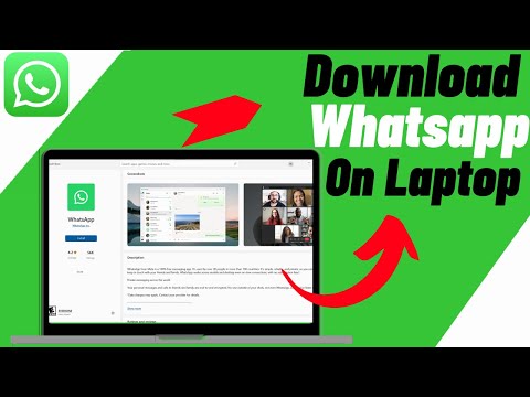 How To Download Whatsapp In Laptop/PC/Computer - Quick & Easy
