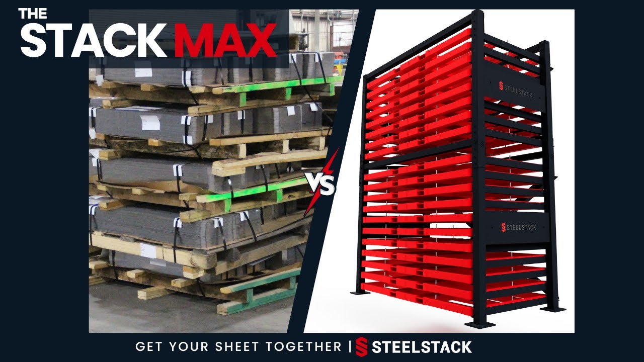 Sheet Metal Rack (STACK MAX) – Simplify Storage for Your Shop