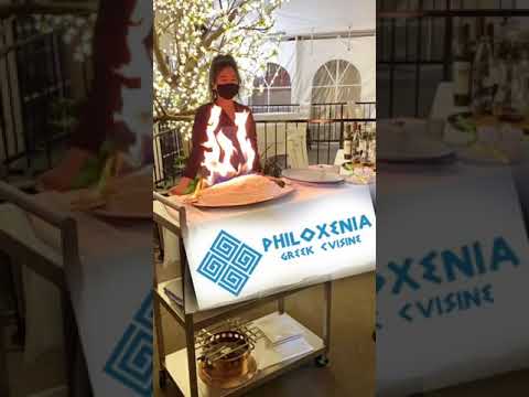 The show at Philoxenia Greek Restaurant