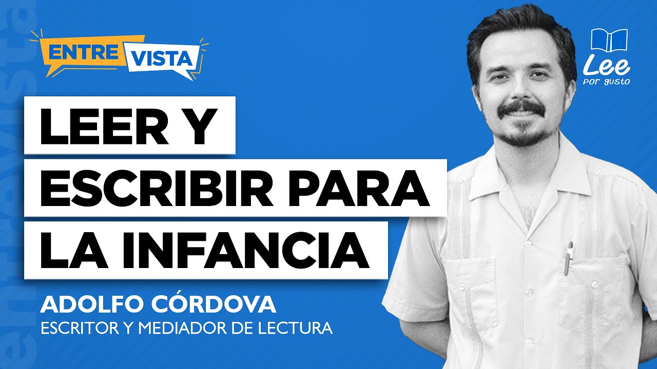 Adolfo Córdova: la importancia de la literatura infantil y juvenil
