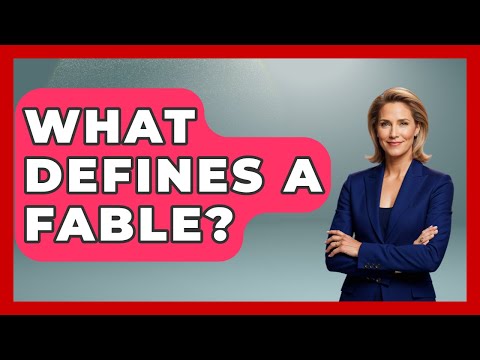 What Defines A Fable? - Anecdotes in Quotation