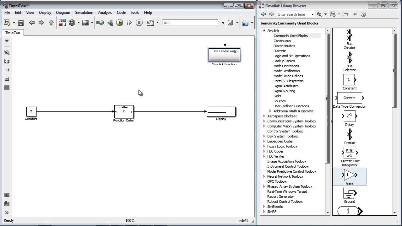 Simulink Functions