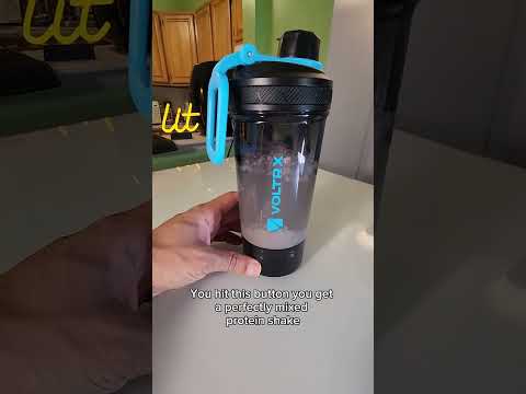Revolutionize Your Shakes with the Electric Blender Bottle #kitchengadgets