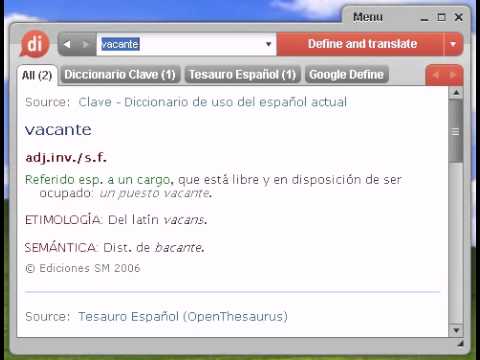 Definición de vacante