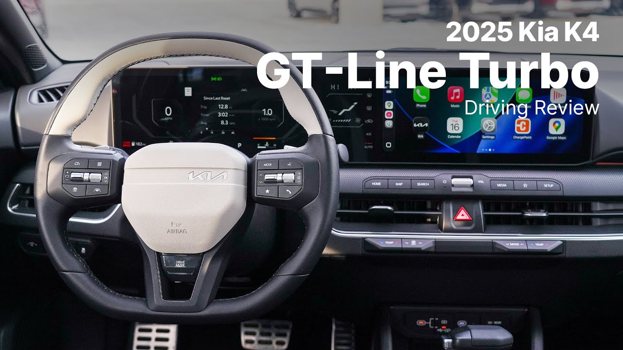 2025 Kia K4 GT-Line Turbo | Driving Review
