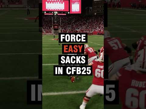 Use This Defensive Tip to Get EASY Sacks In College Football 25!
