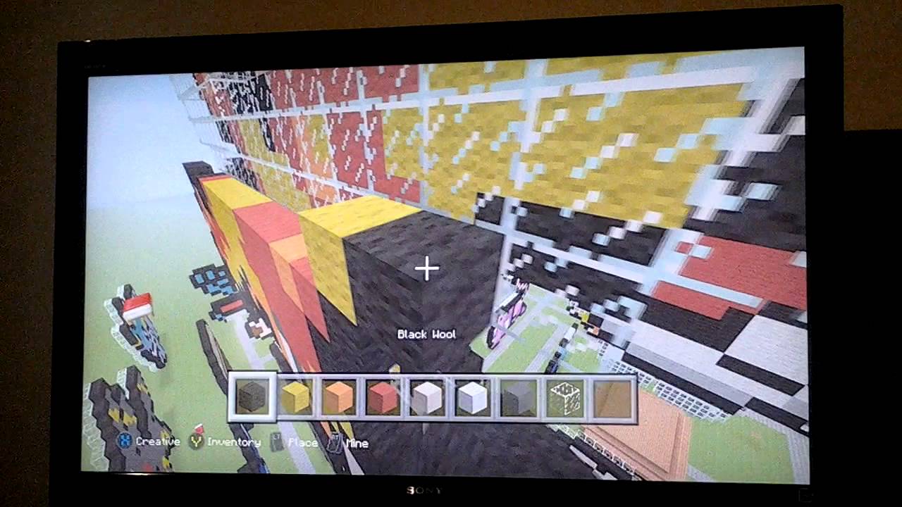 Minecraft: Moltres pixel art tutorial