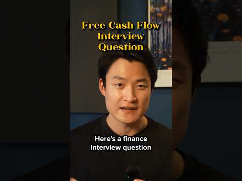 Useful Free Cash Flow Interview Question #privateequity #investmentbanking #interviewtips