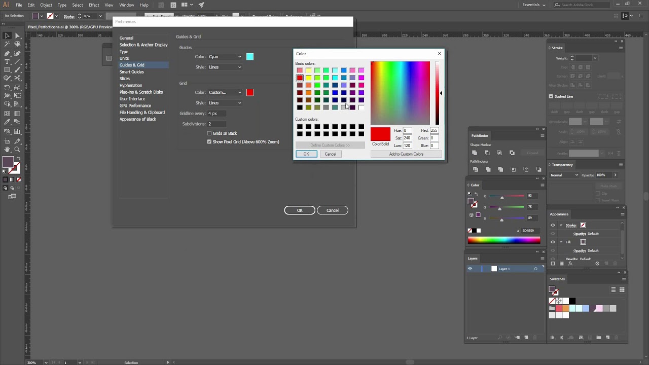 01/07 Setting up Illustrator — Graphic Design: Create Your Themed Icons