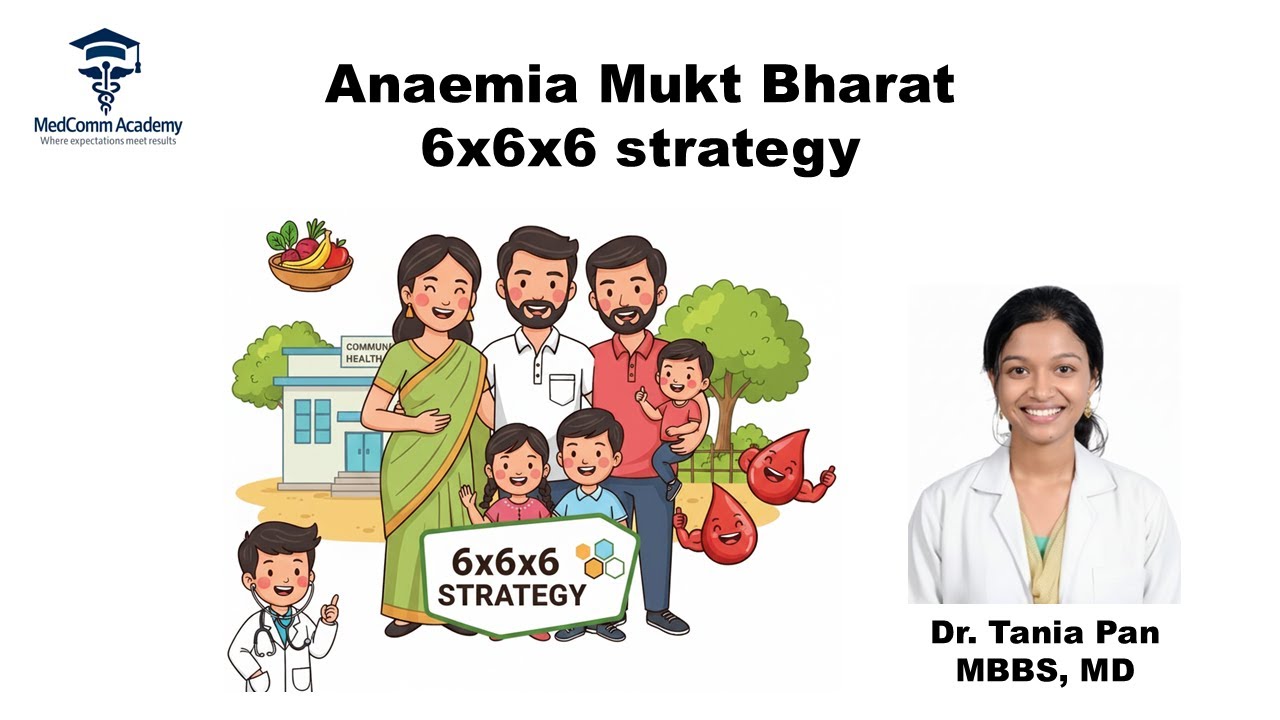 Anaemia Mukt Bharat | 6 Beneficiaries Explained- Dr. Tania Pan, Former Research Scientist NICED-ICMR