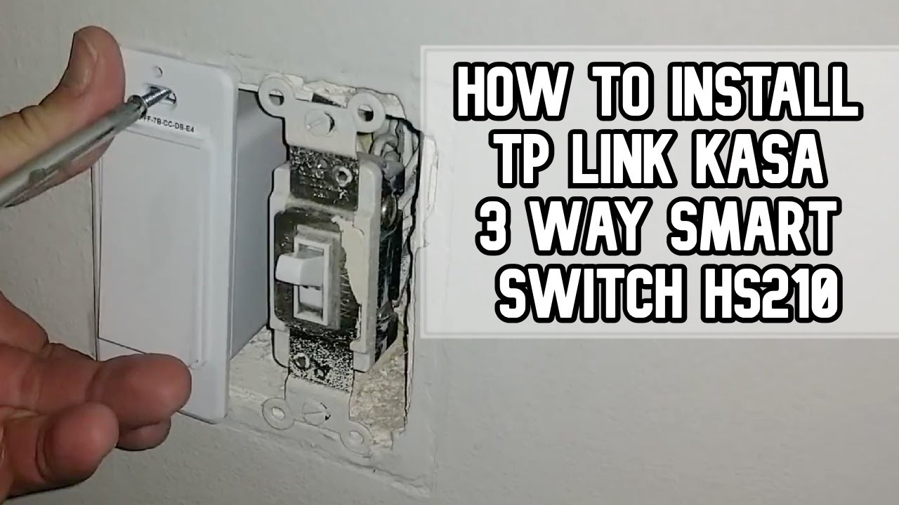 How to install TP LINK Kasa Smart 3 Way Switch HS210 Kit #tplink #kasa #hs210