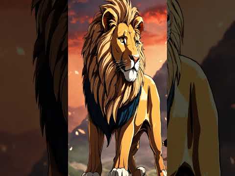 Felidae, Cartoon, Lion, Carnivore, Cloud, Mammal, Big cats, Siberian tiger, Art, Bengal tiger
