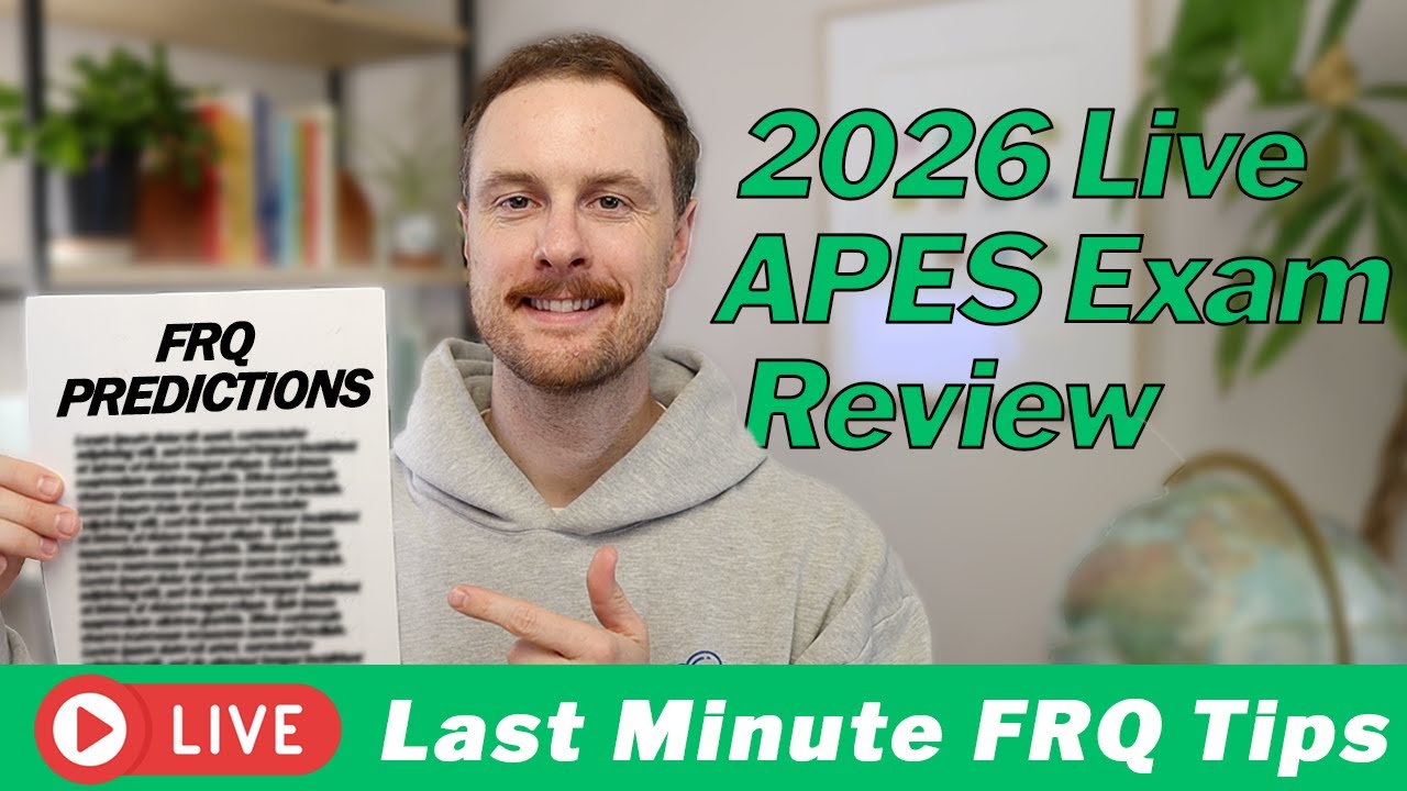 Last-Minute FRQ Tips and Predictions