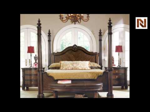 Bernhardt James Island King Poster Bed 314-HFR59 Palmetto