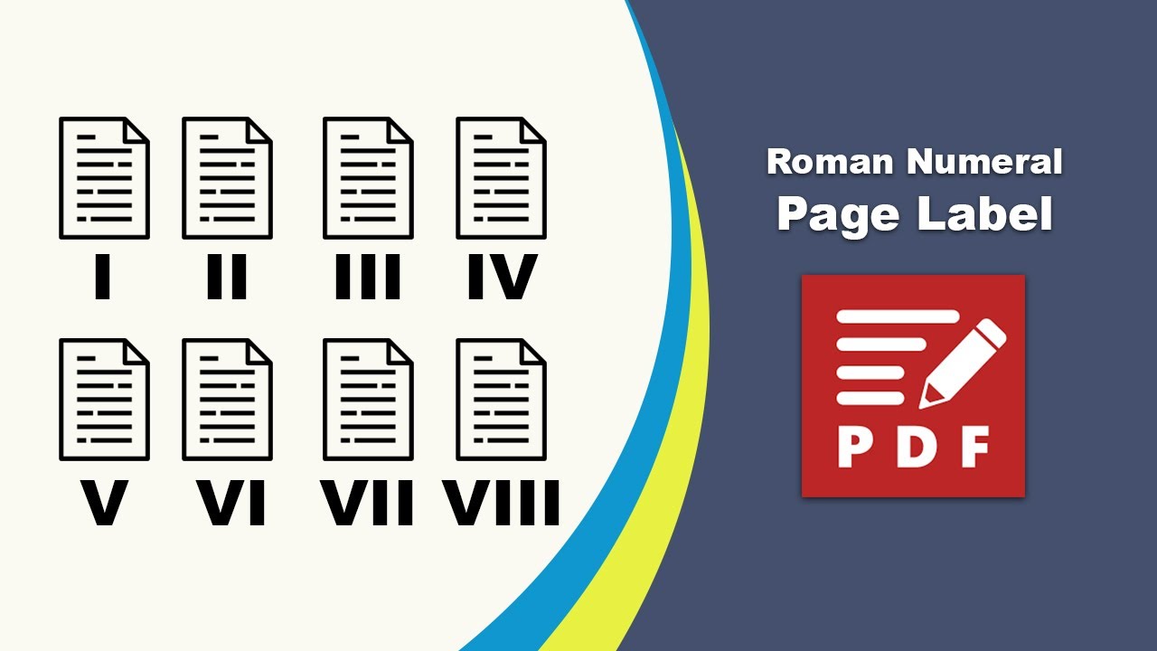 How to Label PDF Pages with Roman Numerals in PDF-XChange Editor