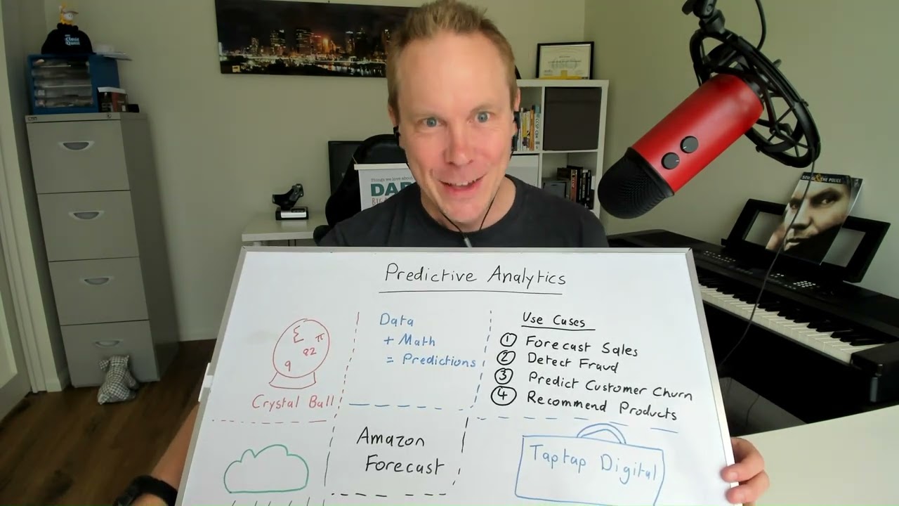 🔮Predictive Analytics: Crystal Ball for Nerds - Ep 11 - AWS Certified AI Practitioner Series - 4 min