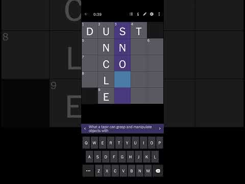 NYT Mini Solved! 1:11 | May 28, 2025 | #nytmini #nytgames #nyt #nytimes #crossword
