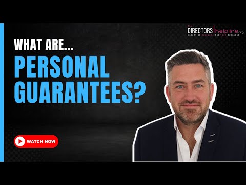 What is a personal guarantee?