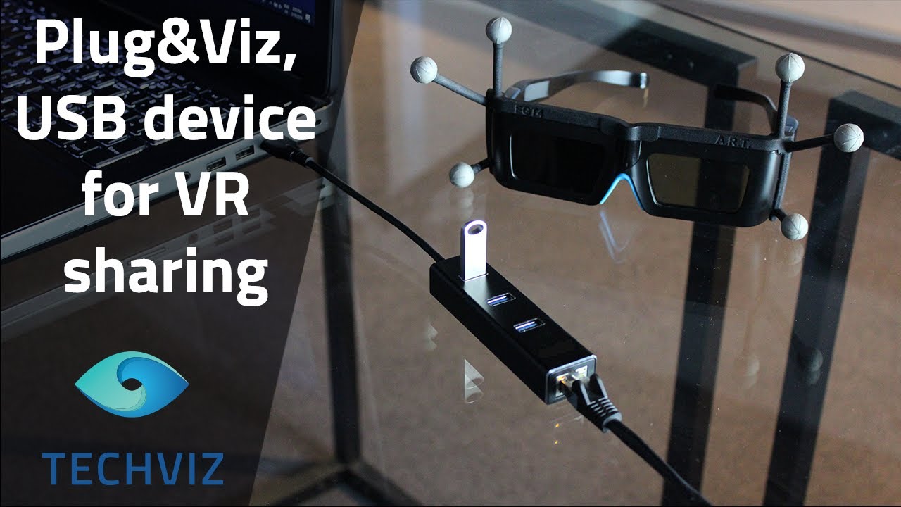 TechViz introduces Plug&Viz, a USB device for VR sharing
