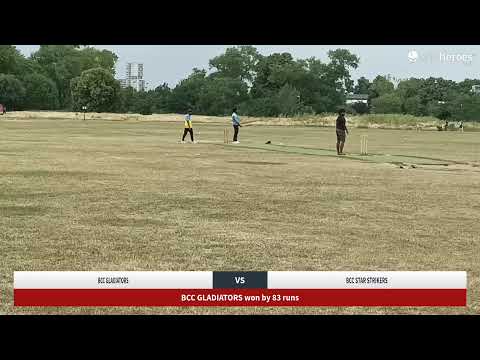 BCC GLADIATORS vs BCC STAR STRIKERS Live Cricket Match | BARKING PREMIER LEAGUE -BPL 9 Live - Barki