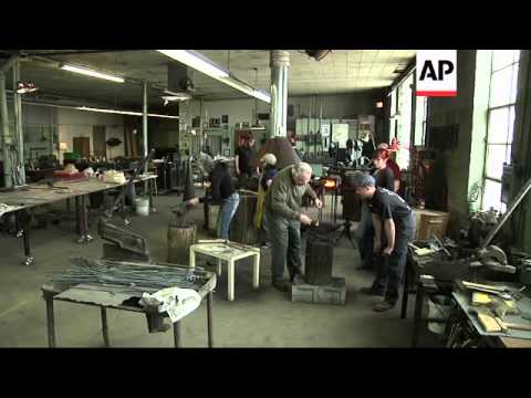 Interest is hot for learning to use fire to twist and shape metal through blacksmithing. The Artist