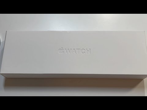 Apple Watch Series 9 [GPS + Cellular 41mm] Smartwatch with Graphite Stainless Steel Case Unboxing