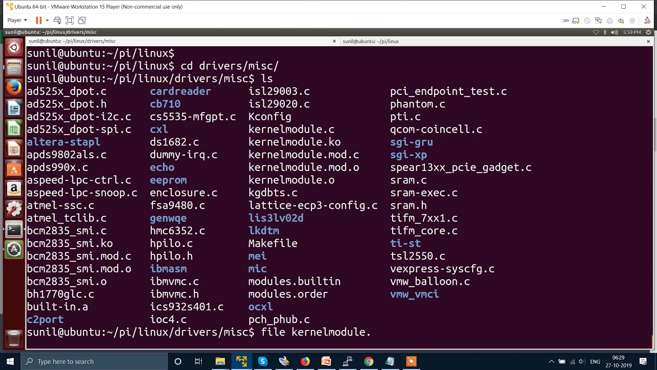 Linux Kernel Module Compilation Raspberry PI