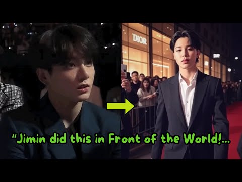 30 Minutes Ago! JUNGKOOK Reveals Shocking Truth After JIMINโs Fashion Show, ARMY Must Know