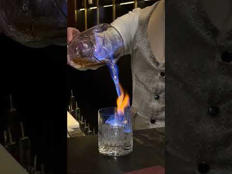 Flaming Cocktail Las Vegas