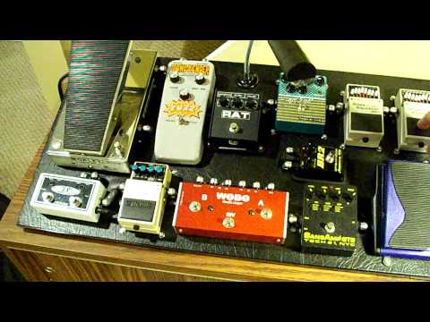 WOBO Guitar Electronics Double Looper 2010 - Rouge | Reverb