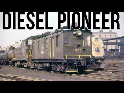 CNJ 1000 - The World's First Successful Diesel Locomotive