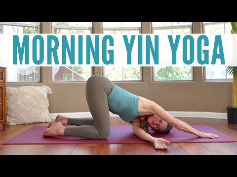 35 Minute Full Body Morning Yin Yoga Stretch {No Props}