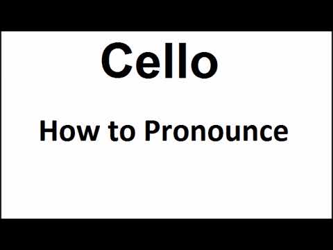 How to pronounce Cello||How to say Cello||Cello Pronunciation||ABDictionary