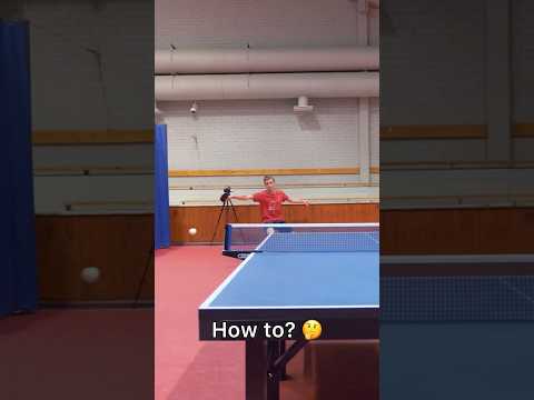 How To Do the Around the Net Shot 🏓😮🔥 w/ @Pongfinity