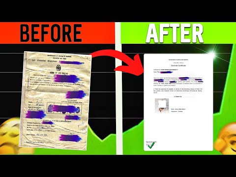 How to make Domicile Certificate Online in J&K 2025|Offline Domicile Online Kaise kare|J&K