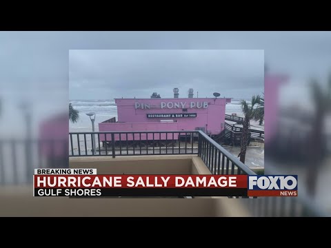 Hurricane Sally Photos and Videos of damage