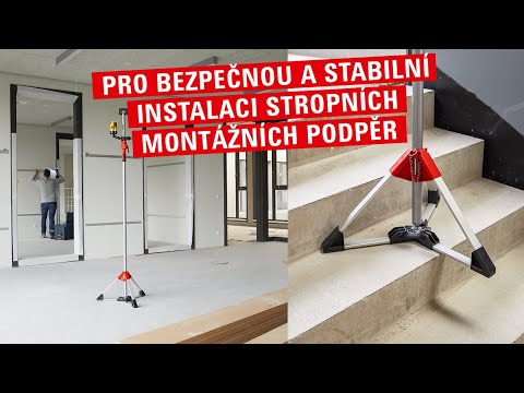 Pro bezpečnou a stabilní instalaci: Stojan STE-BS | BESSEY